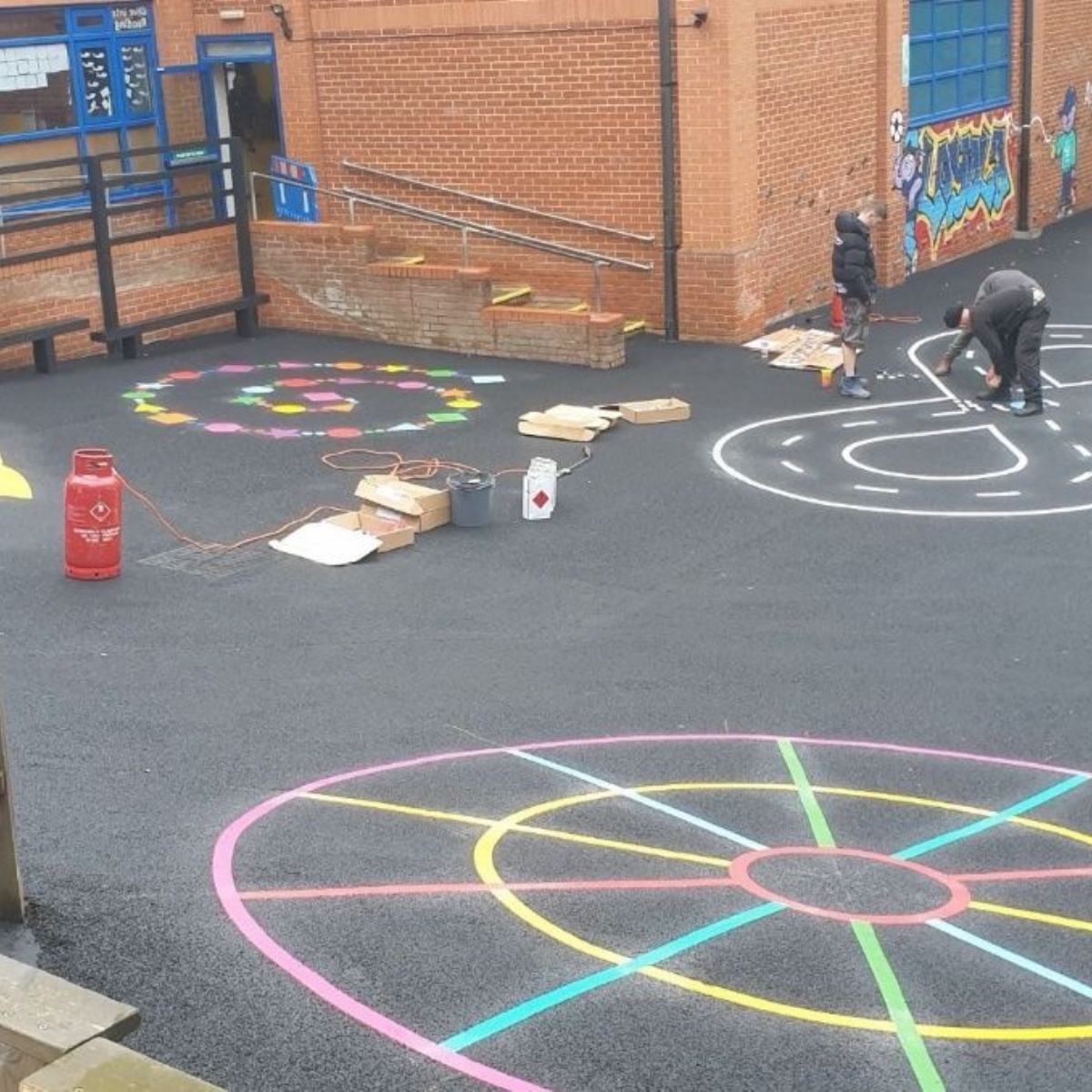 Loyola Preparatory School - Phase 2 of our lower playground improvements